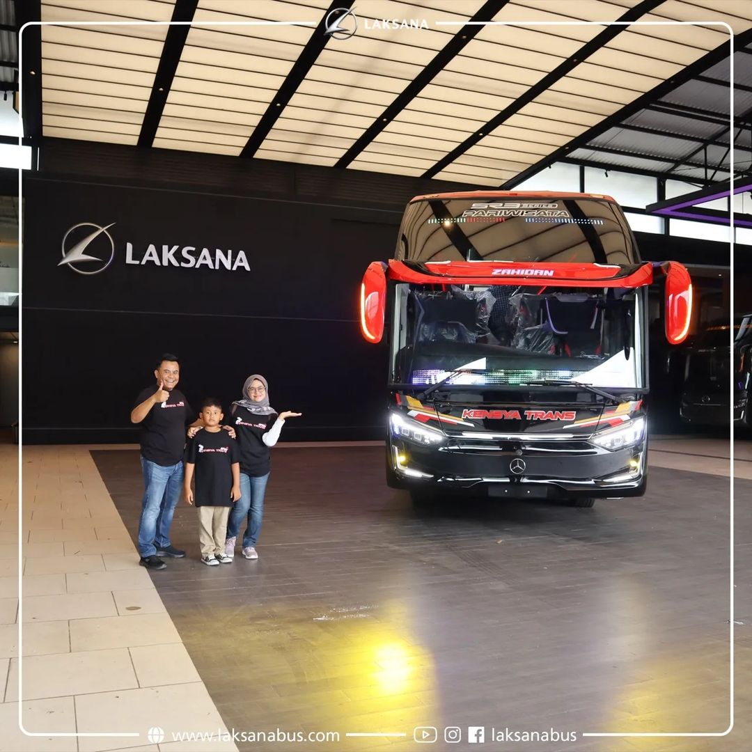 Kensya Trans Lampung Bus Wisata Kelinci Merah - Sewa Bus Lampung